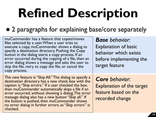 Toward Understanding How Developers Recognize Features in Source Code from Descriptions | PPT