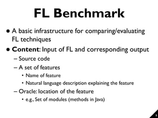 Toward Understanding How Developers Recognize Features in Source Code from Descriptions | PPT