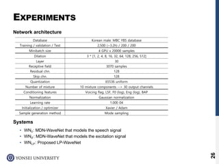 Toward wave net speech synthesis | PPT