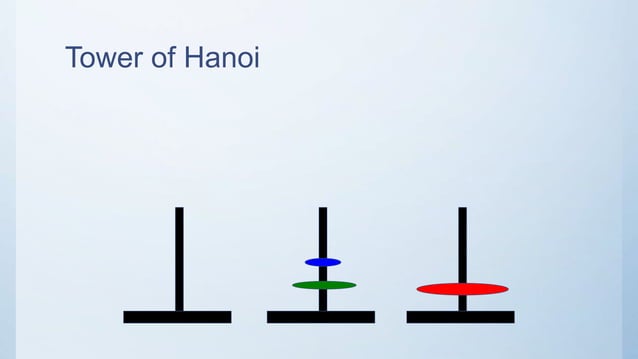Tower of hanoi | PPTX