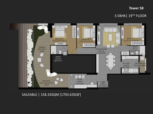 Amanora Future Towers 58 floor plans | PPTX