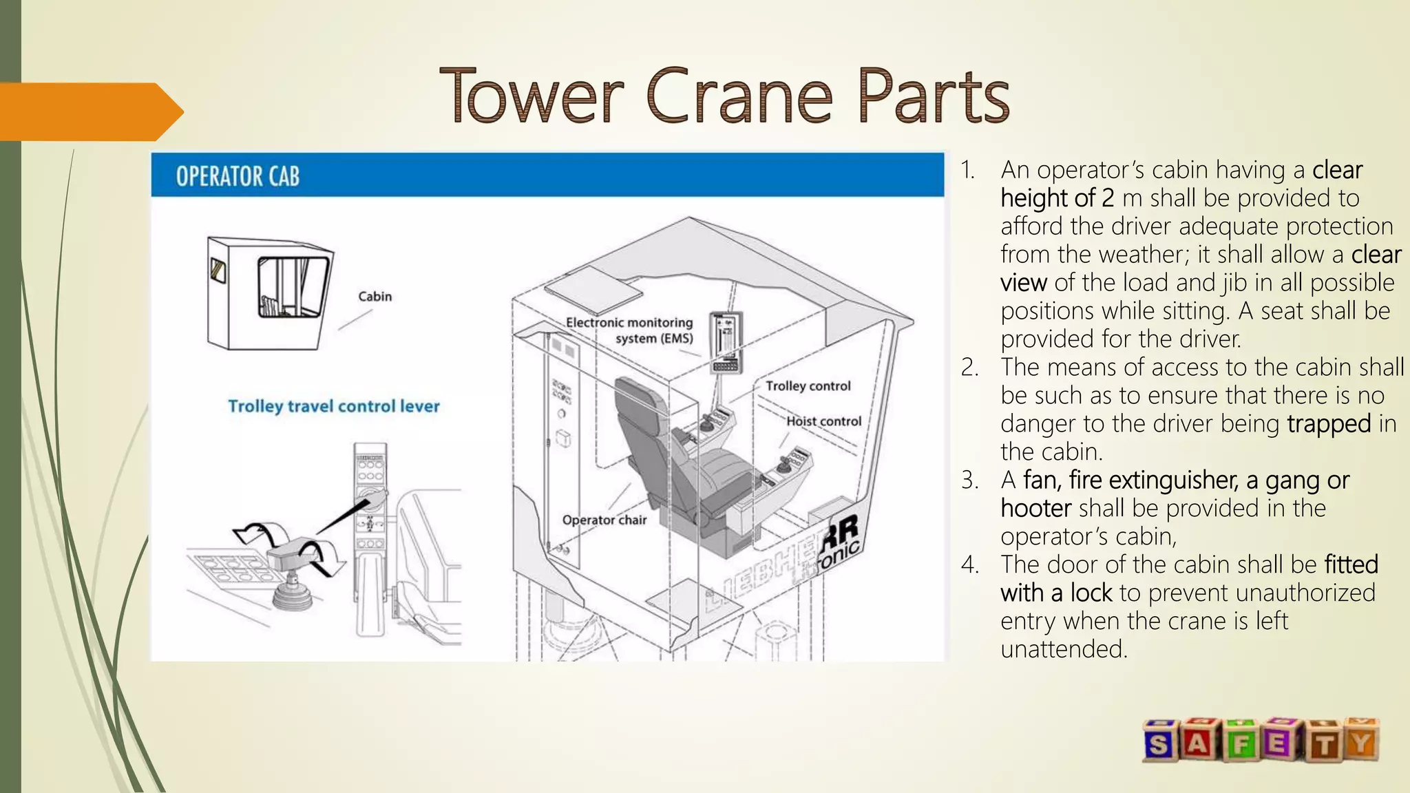 Tower crane safety | PPTX