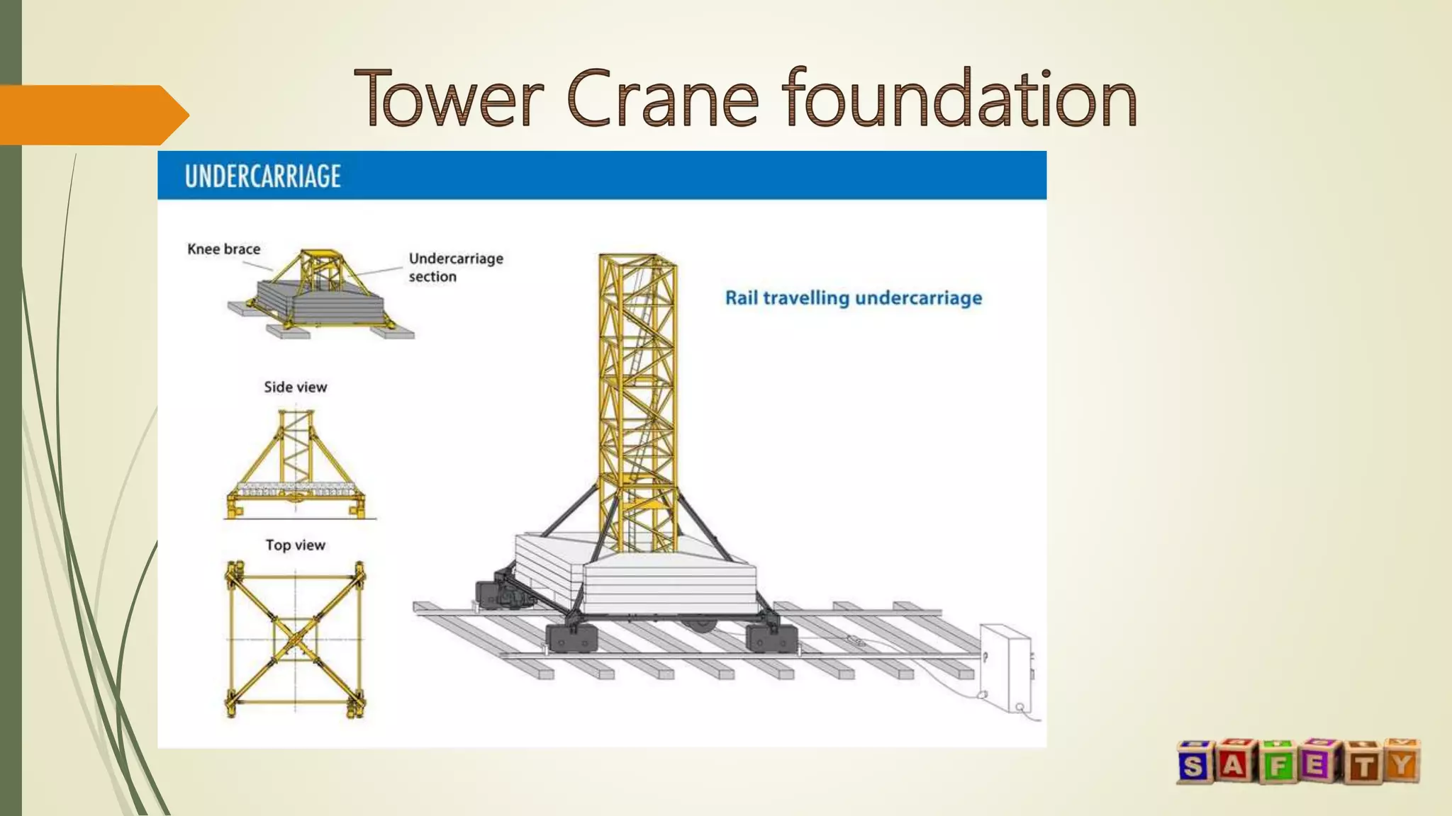 Tower crane safety | PPTX