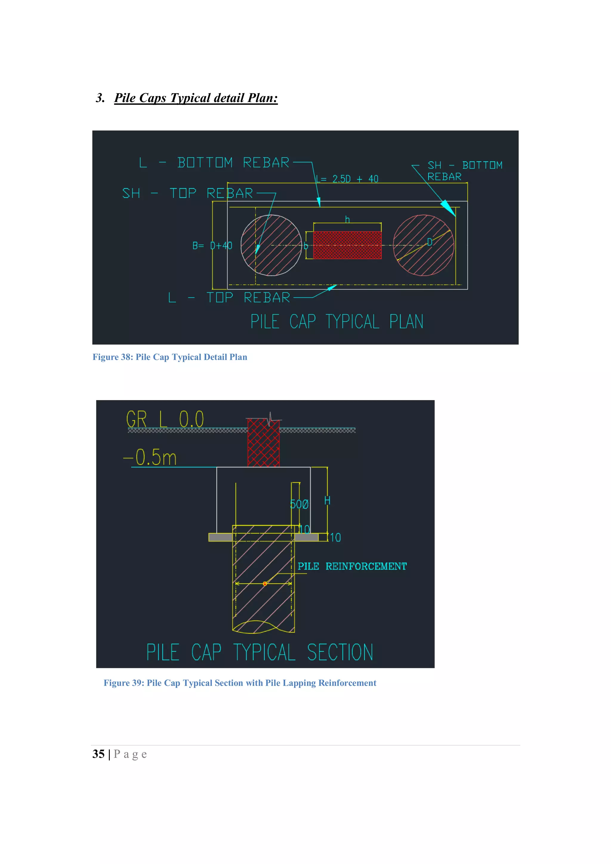 Tower design-Chapter 2-pile caps design | PDF