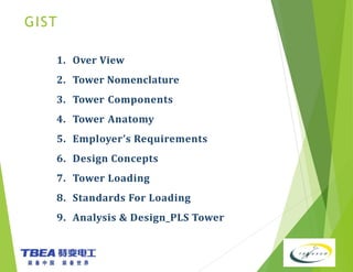TOWER DESIGN PROCEDURE TOWER DESIGN BASIS .pptx