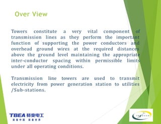 TOWER DESIGN PROCEDURE TOWER DESIGN BASIS .pptx
