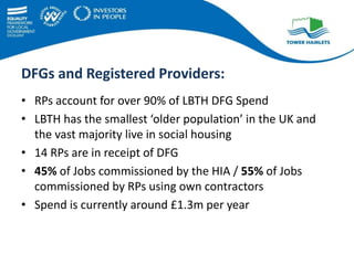 London Borough of Tower Hamlets | PPTX | Government Support and Welfare ...