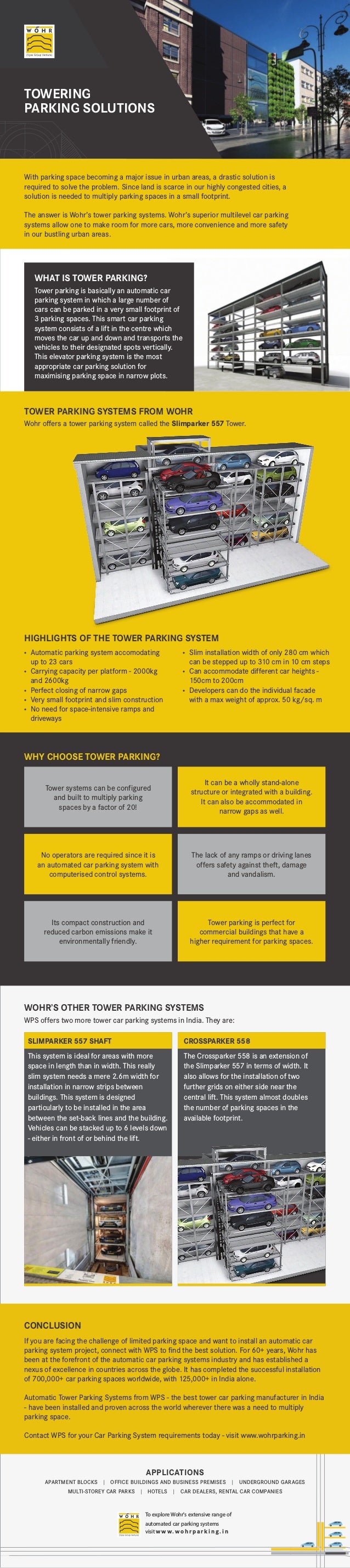 Towering Parking Solutions From Wohr | PDF
