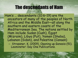 God Disperses the Proud: The Tower of Babel - Genesis 11:1-9 | PPT