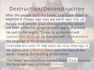 The Tower of Babel | PPTX