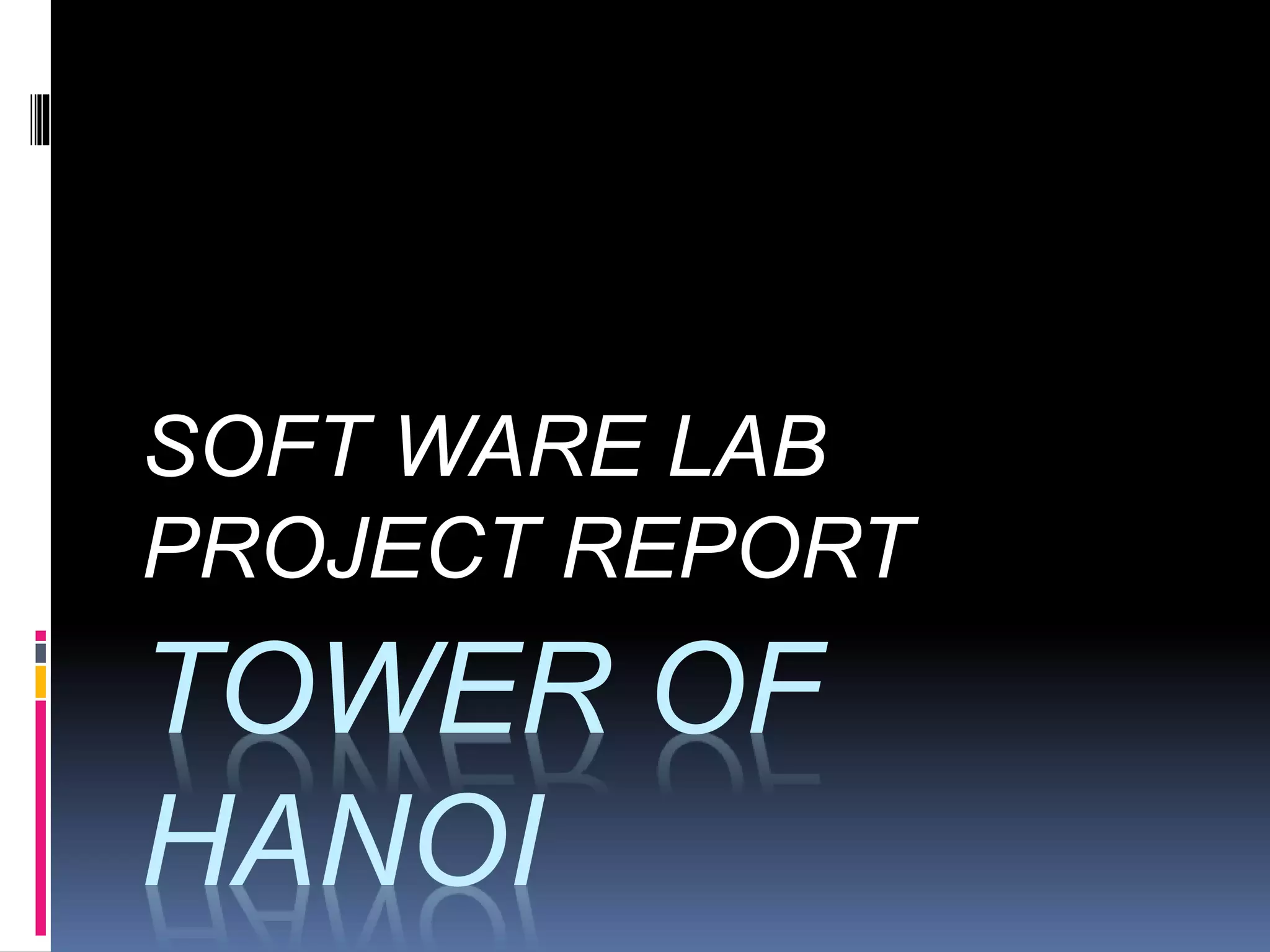 Tower of hanoi | PPTX