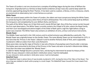 Tower of London | PPTX