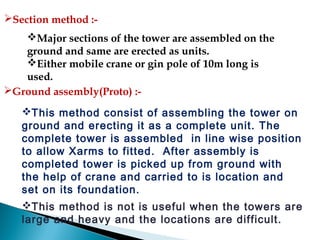 Transmission Line Towers and details | PPT