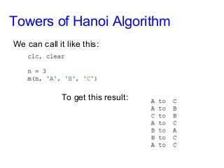 Towers Hanoi Algorithm | PPT