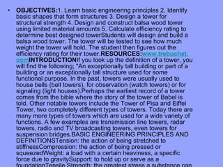 How to Build a Tower | PPT