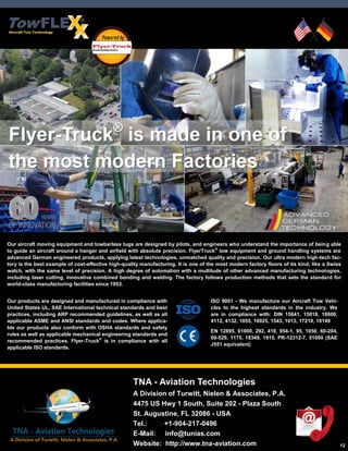 TowFLEXX® 600 RC Towbarless Electric Tug for Aircraft up to 132,000 lbs ...