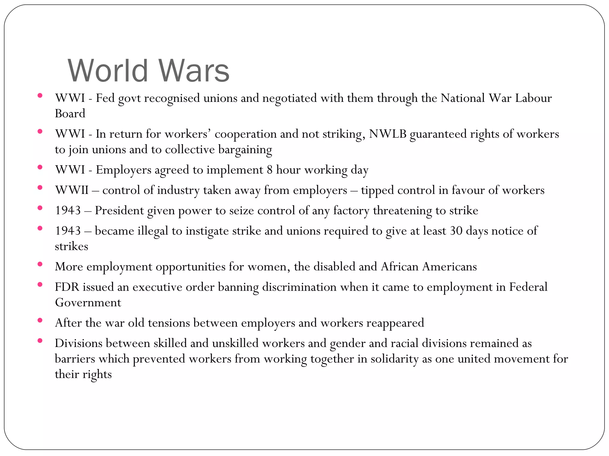 To what extent were the 1920s and 1930s the most important period of ...