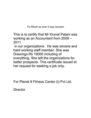 To whom so ever it may concer1 | PDF