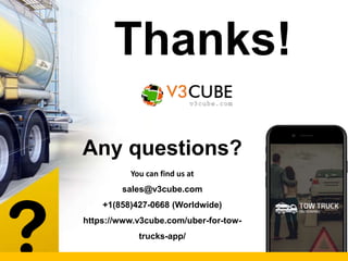 Towing & Roadside Assistance On Demand App | PPT