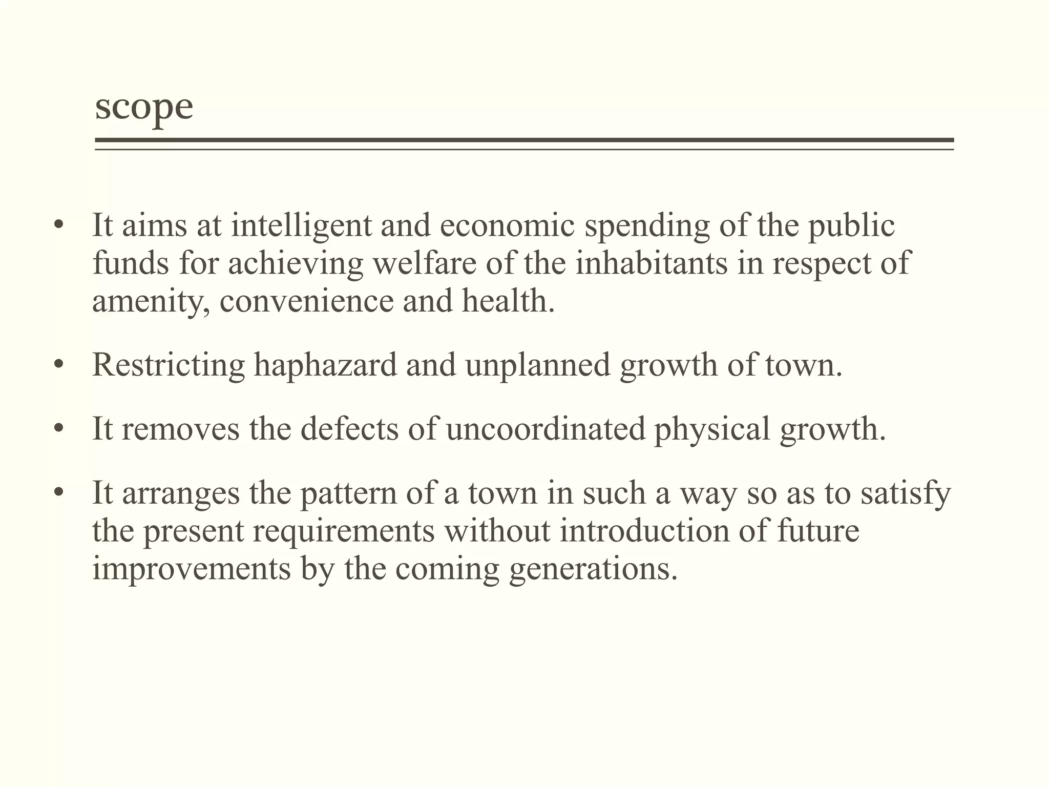 Town development plan | PPTX