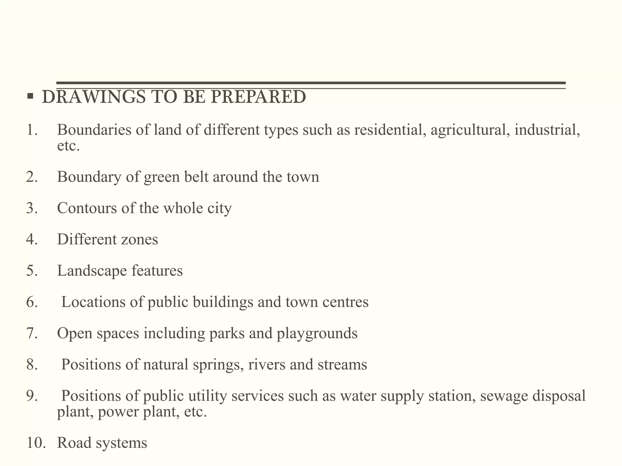 Town development plan | PPTX