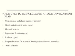 Town development plan | PPTX