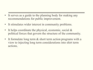 Town development plan | PPTX