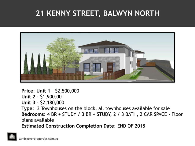 Townhouse stocklist design | PPT