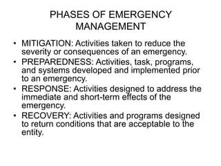 Town of epsom emergency mgt. overview[1] | PPTX