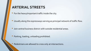 Road types and Road networks | PPTX