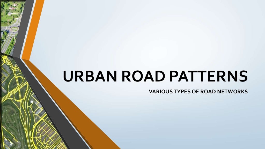 Road types and Road networks