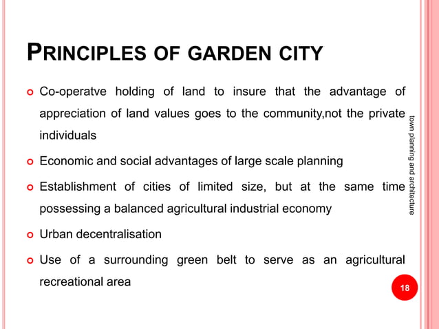 GARDEN CITY MOVEMENT | PPTX