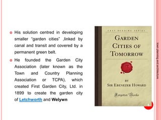 GARDEN CITY MOVEMENT | PPTX
