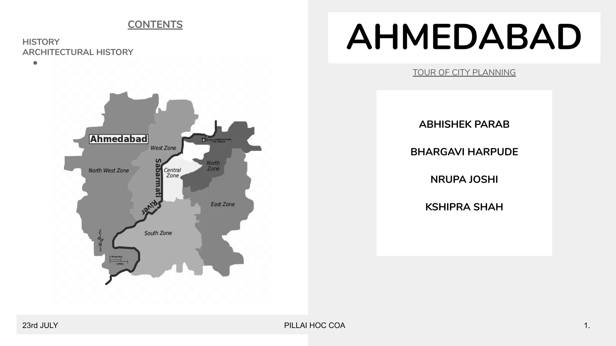 CITY PLANNING OF AHMEDABAD | PDF