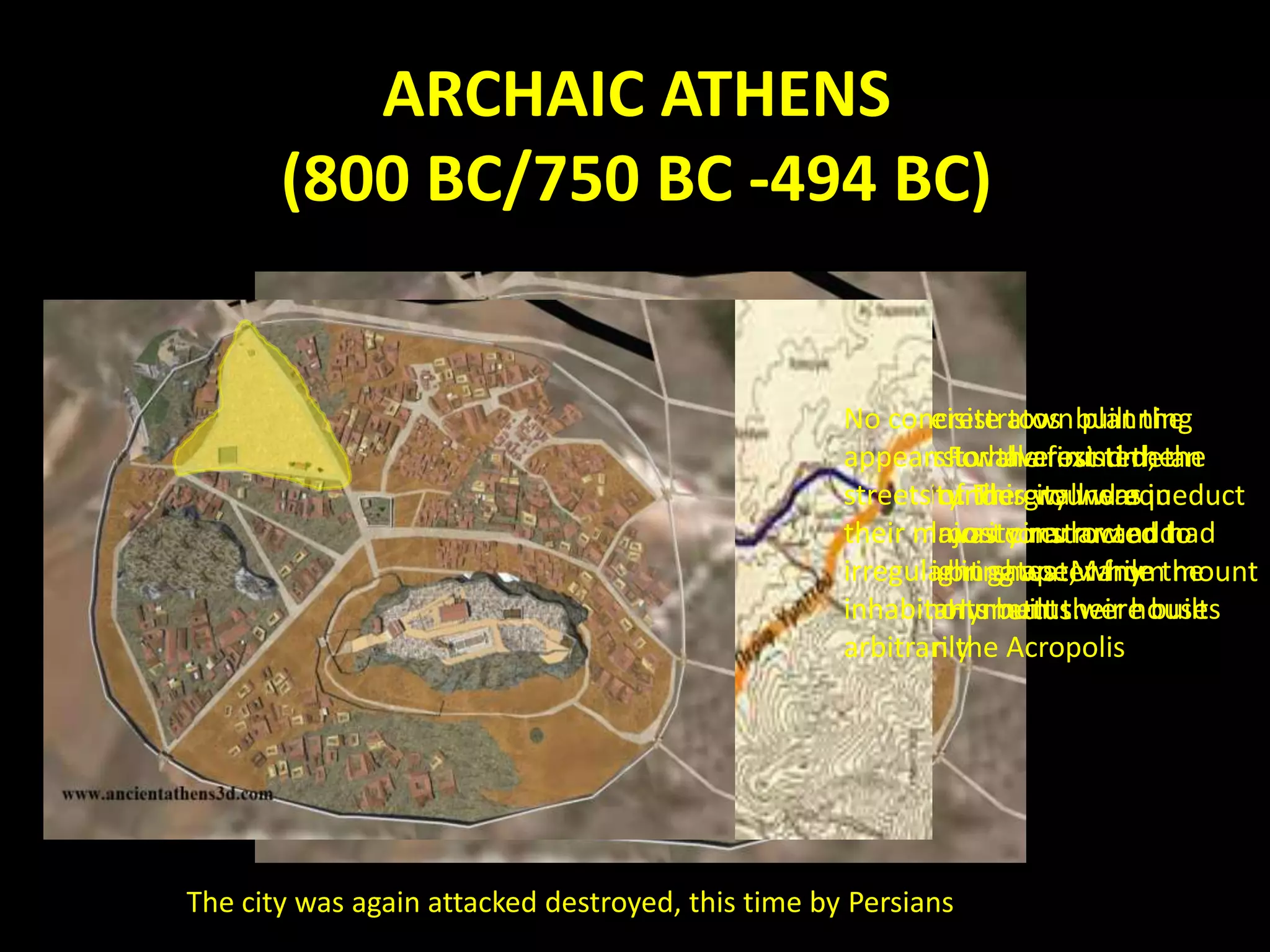 Town planning in Athens | PPTX