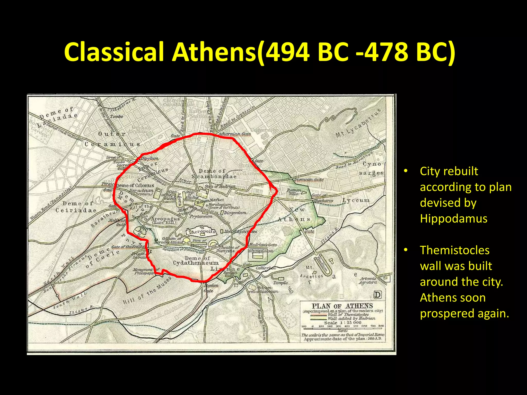 Town planning in Athens | PPTX