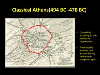 Town planning in Athens | PPTX