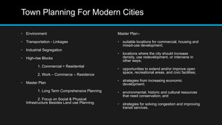 Town planning theories concept and models | PDF