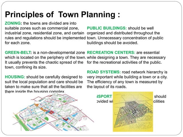 Town planning ppt | PPTX