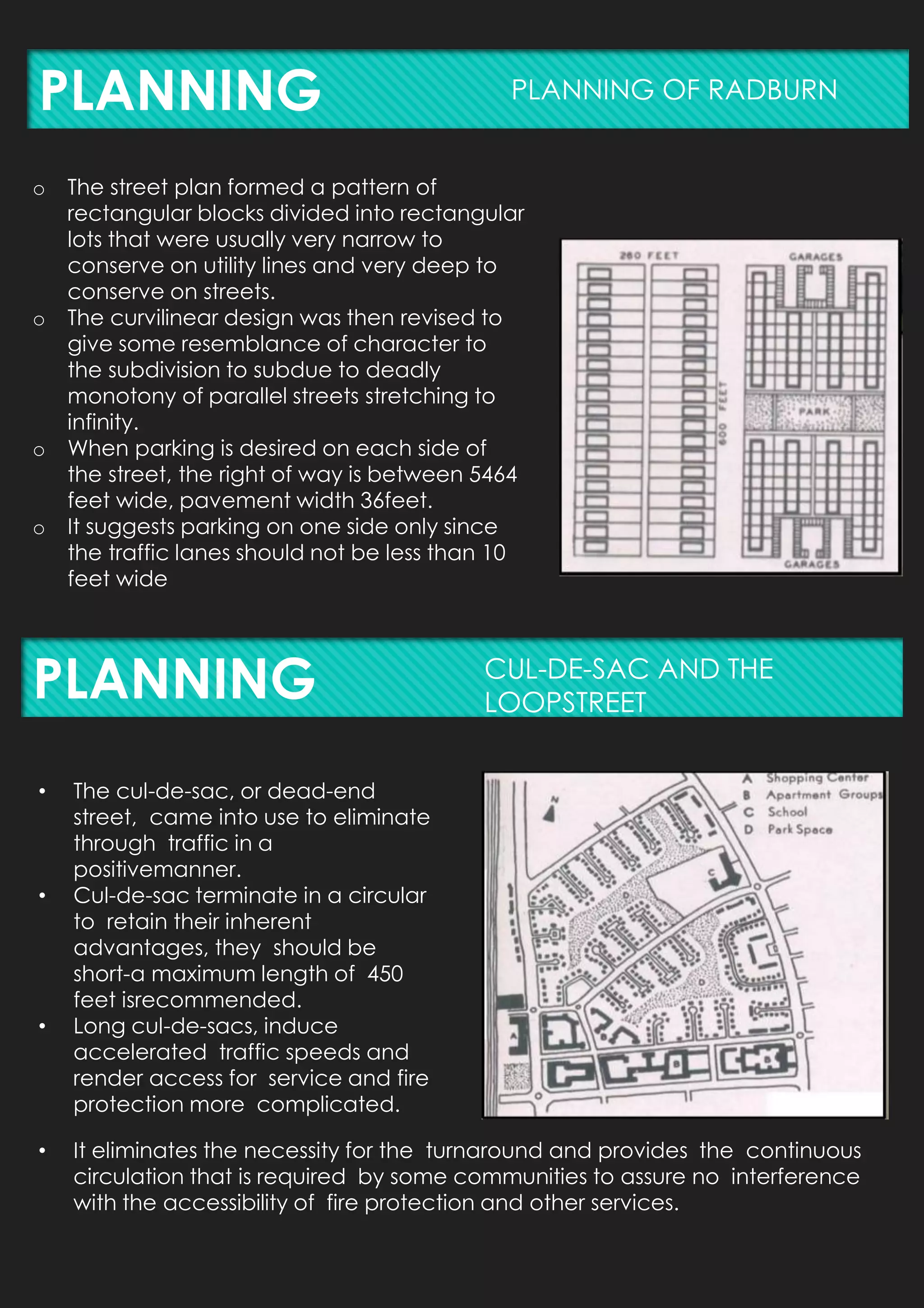 Town planning radburn concept | PDF