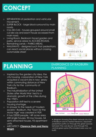 Town planning radburn concept | PDF