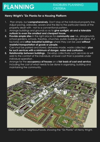 Town planning radburn concept | PDF