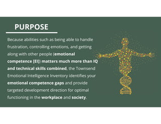 Townsend Emotional Intelligence Inventory (TEQ-i) | PDF