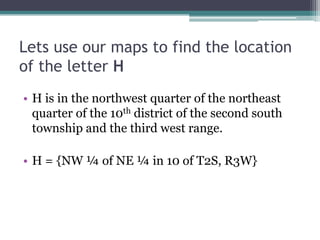 Township&ranges | PPTX