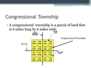 Township&ranges | PPTX