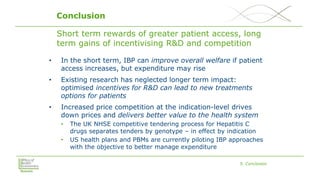 Indication Based Pricing: A Better Way to Value Drugs? (16:9 format) | PPT