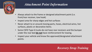 Appraratus Recovery Strap Training | PPT