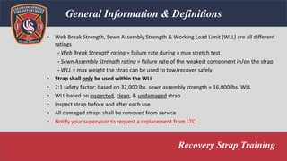 Appraratus Recovery Strap Training | PPTX
