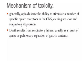 Toxicology of club drugs & their treatment | PPTX