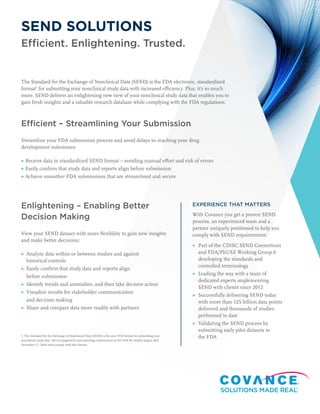 SEND Solutions. Efficient. Enlightening, Info Sheet | PDF